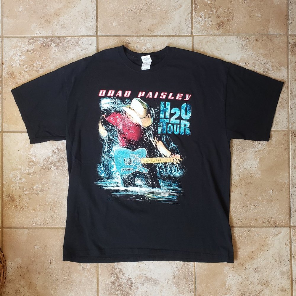 Brad Paisley H2o Tour Size Xl Extra Large T-Shirt - Gem